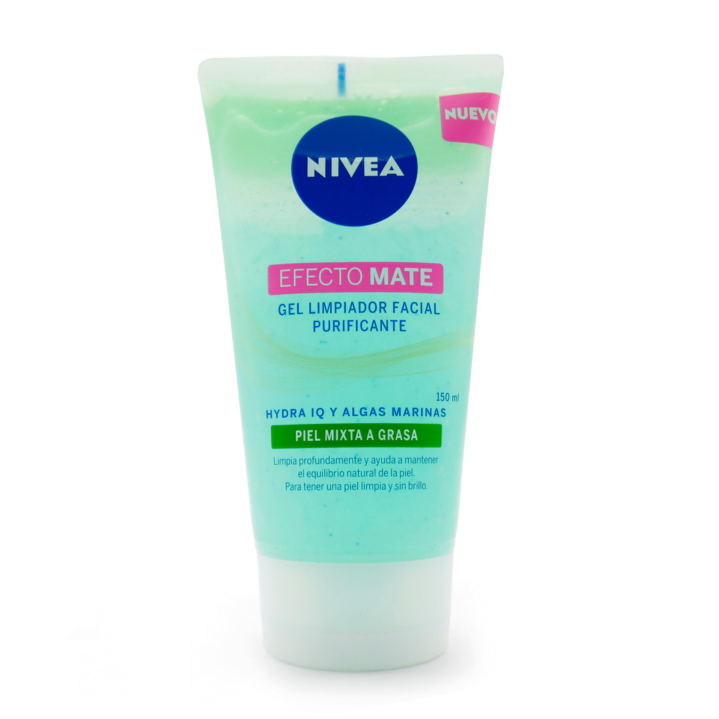Nivea Gel Limp.Facial Efecto Mate 150 Ml