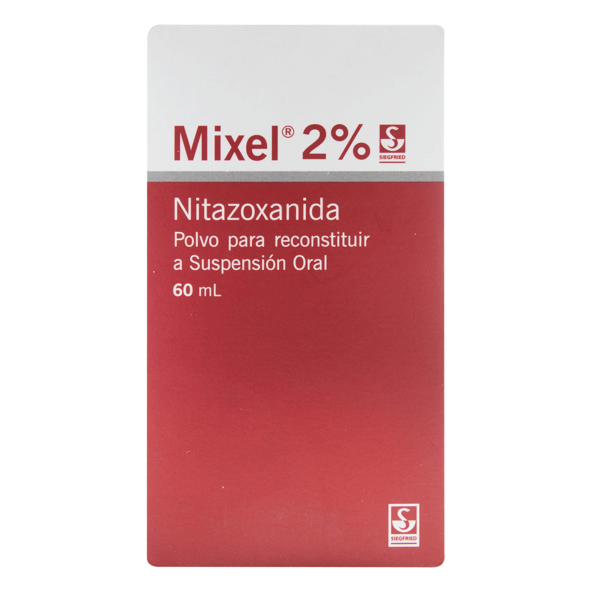 Mixel 2% (Nitazoxanida) Polvo X 60M