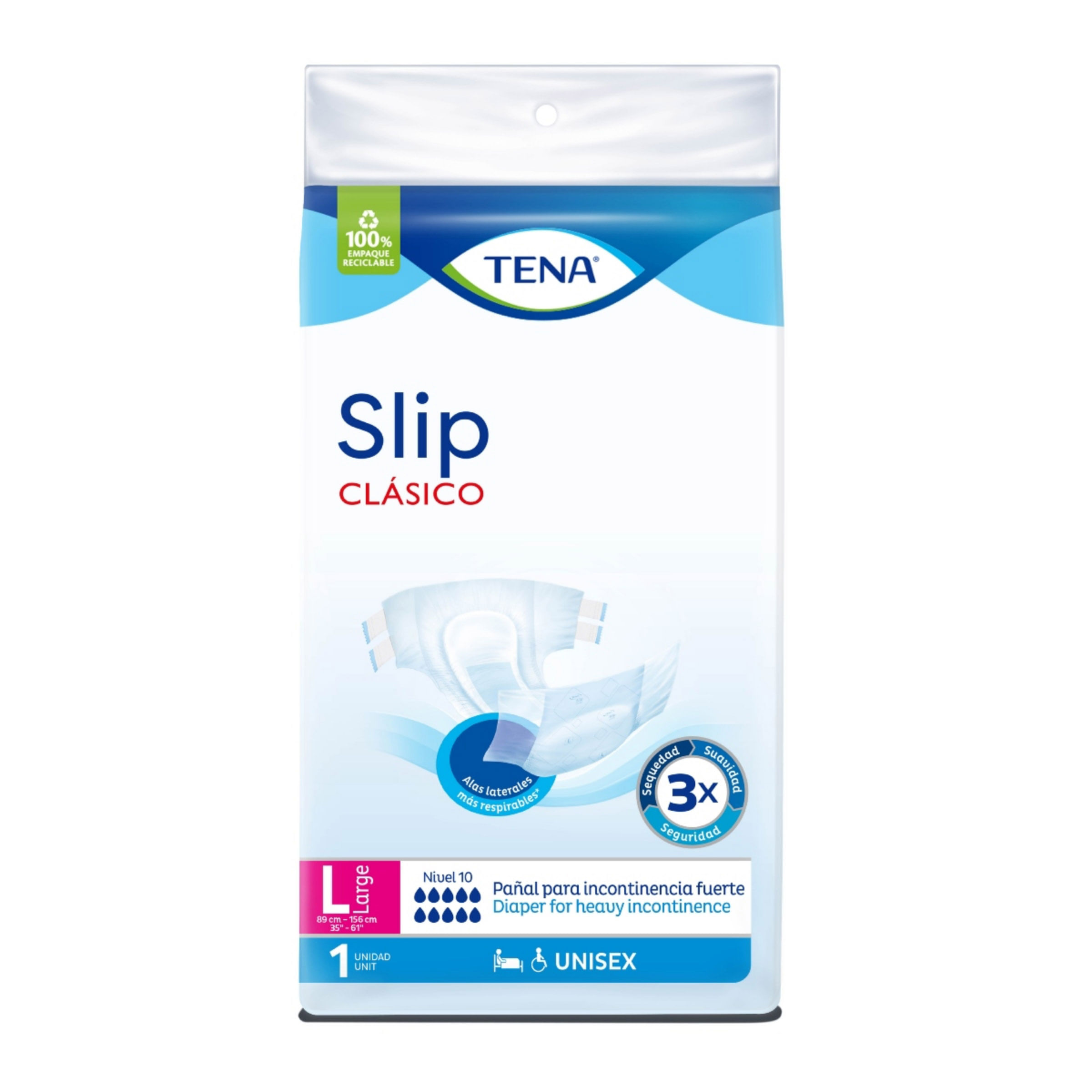 Pan.Tena Slip Clasico Gde X 1 Und
