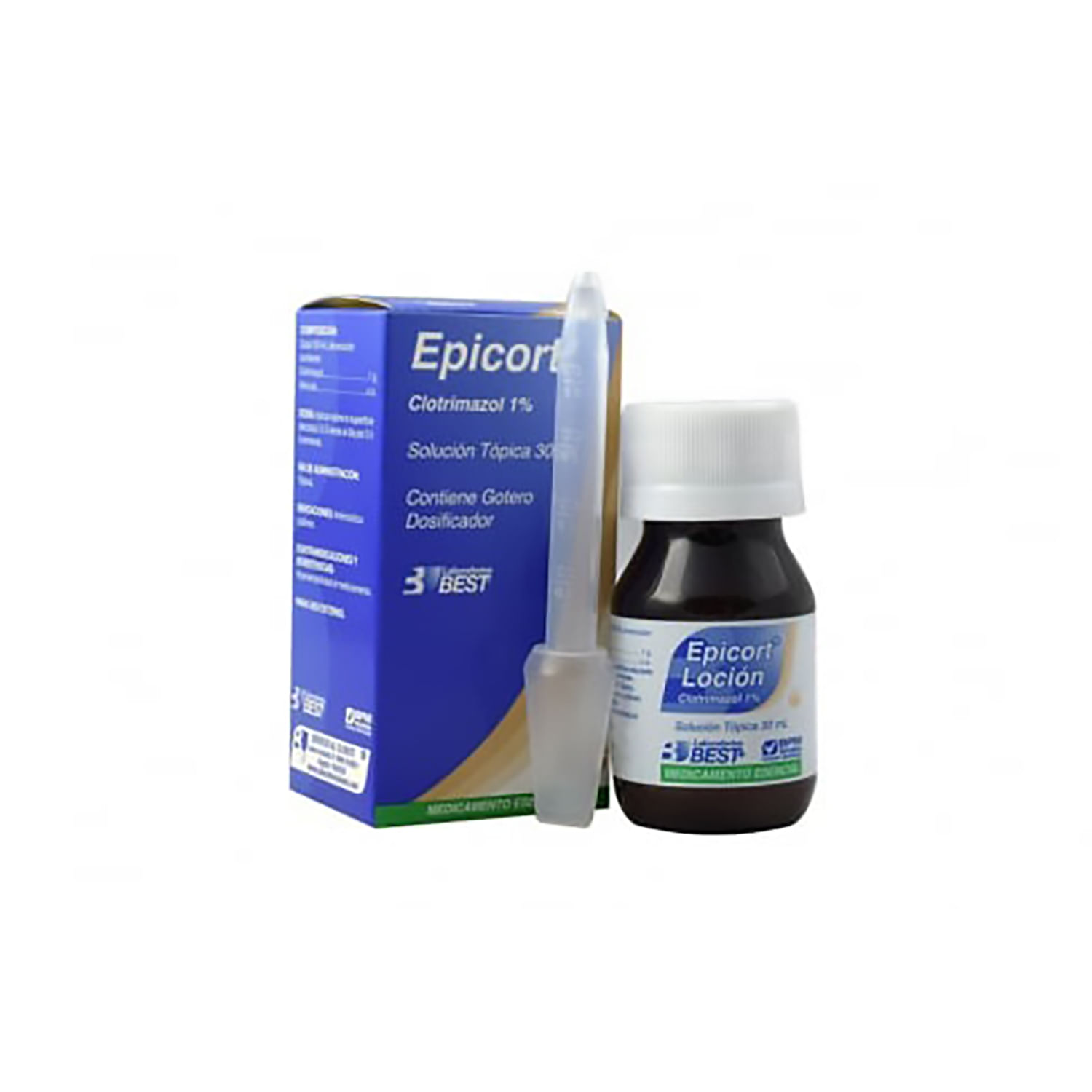 Epicort (Clotrimazol) Locion 30 Ml
