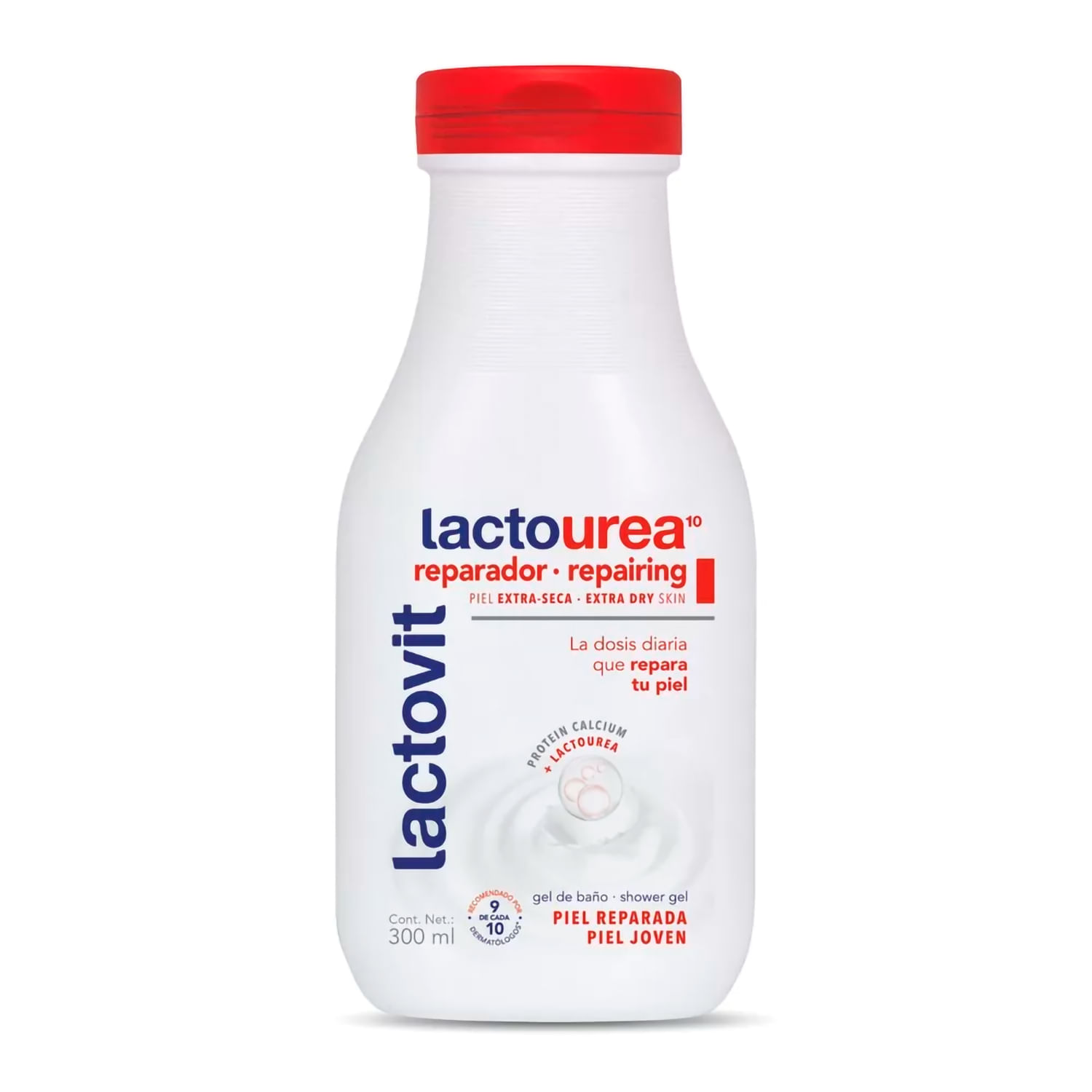 Lactovit Gel de Baño Reparador Lactourea X 300 Ml
